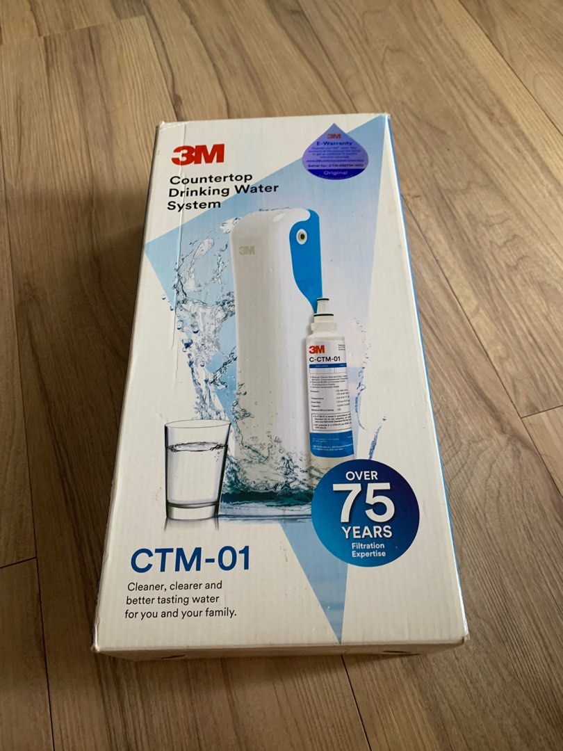 3M Countertop Drinking Water System 3M CTM-01, TV & Home Appliances ...