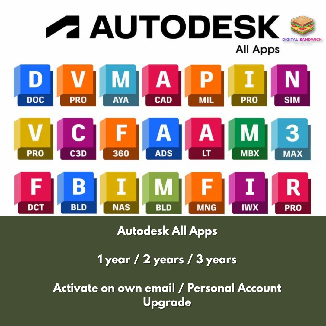 🔥 Autodesk All Apps (2026 | 2025 | 2024 | 2023) | AutoCAD • Revit ...