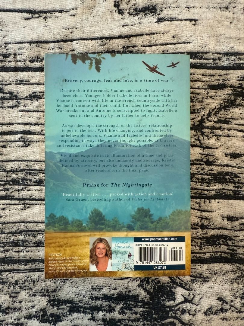 [💯 Ori] The Nightingale | Kristin Hannah | Historical Fiction | World ...