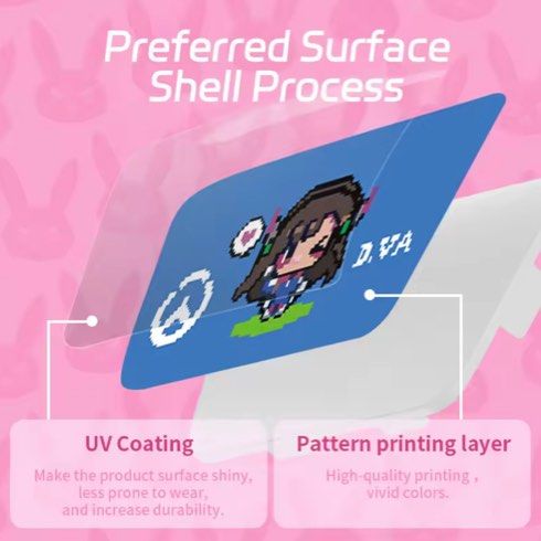 🔥 (Pre-Order) d.va Overwatch Custom PS5 Controller Shell, Video Gaming ...