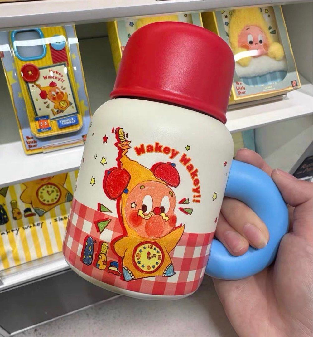 ⭐ Twinkle123! POPMART Star Series Thermos Bottle | Cute Insulated Warm ...