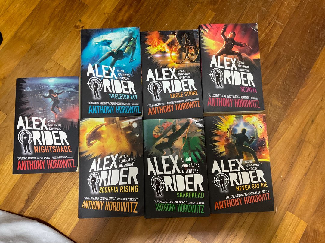 Alex Rider Book Series by Anthony Horowitz, Hobbies & Toys, Books ...