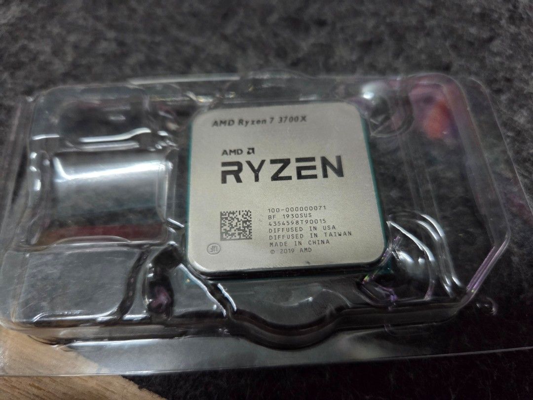 AMD Ryzen 7 3700X CPU, Computers & Tech, Parts & Accessories, Computer ...