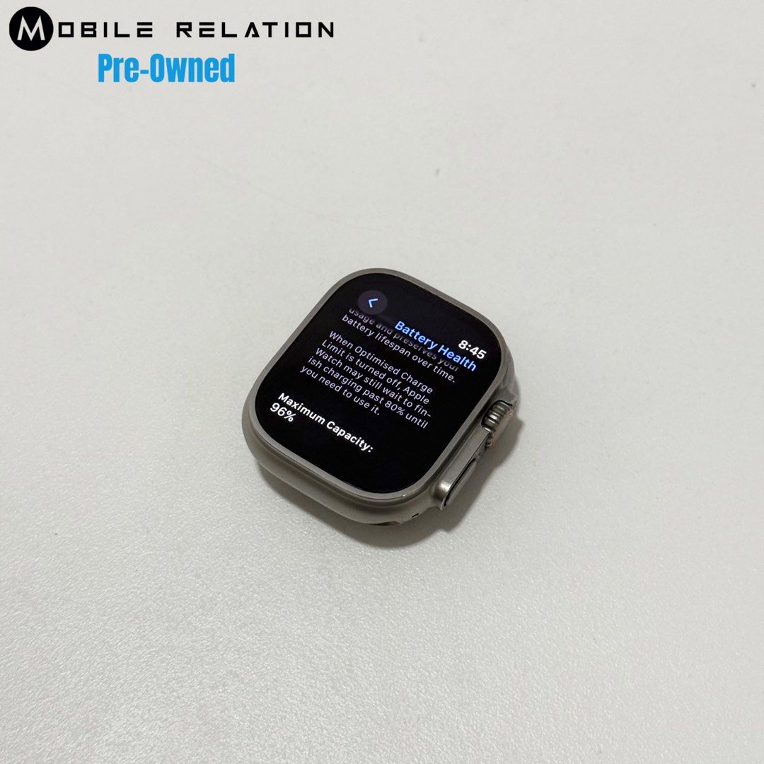 Apple Watch Ultra 2 49mm Titanium Blue Ocean Band, Mobile Phones ...
