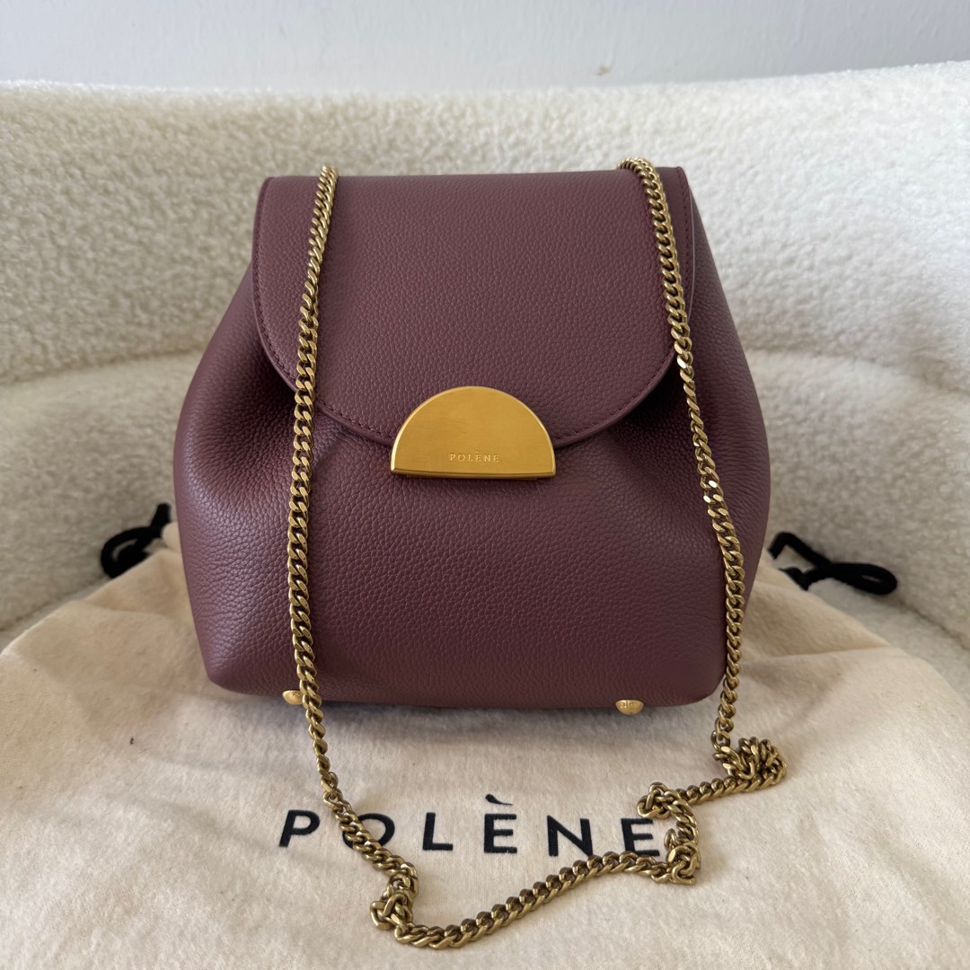 Authentic Polene numero un mini chain shoulder bag, Luxury, Bags ...