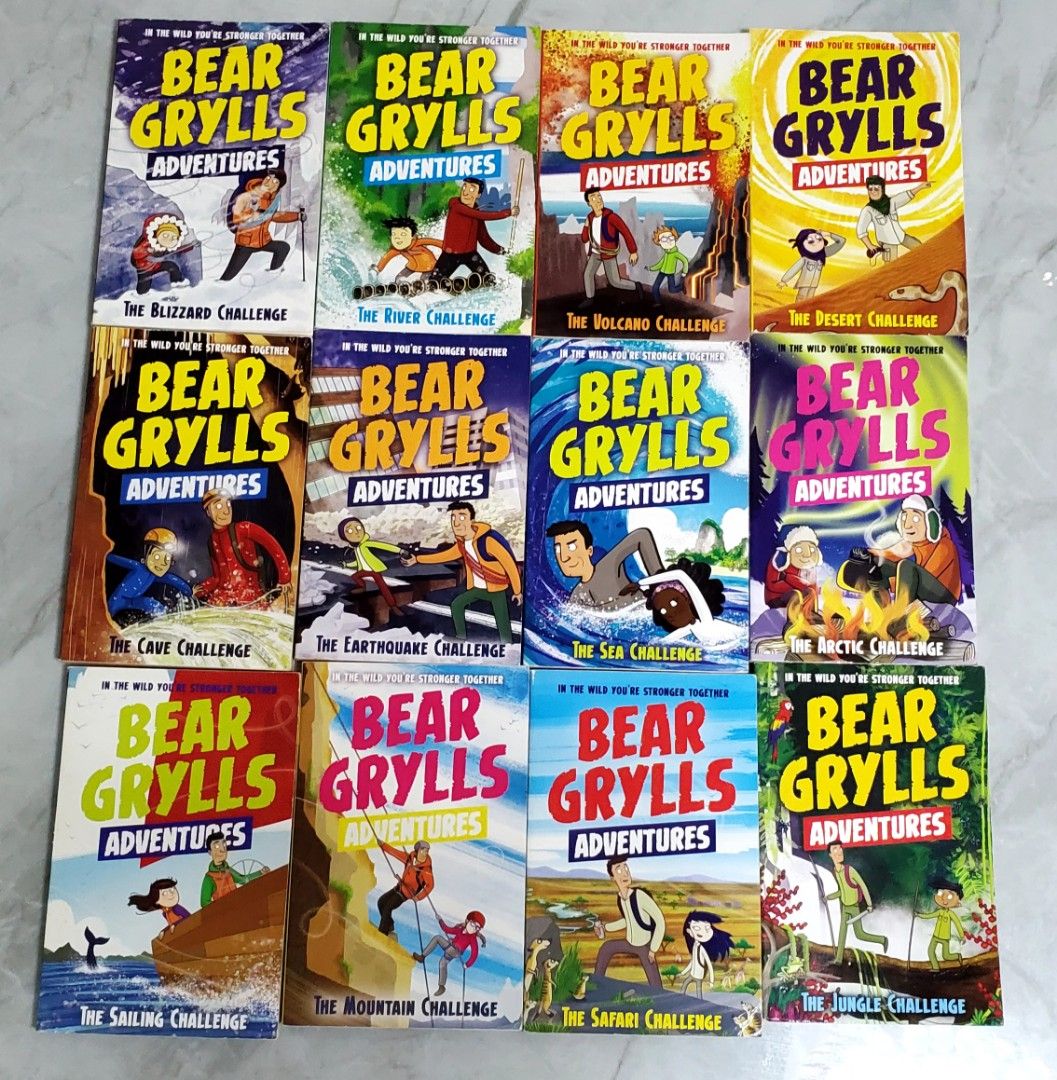 Bear Grylls Adventures 探險系列叢書, 興趣及遊戲, 書本 & 文具, 兒童書籍 - Carousell