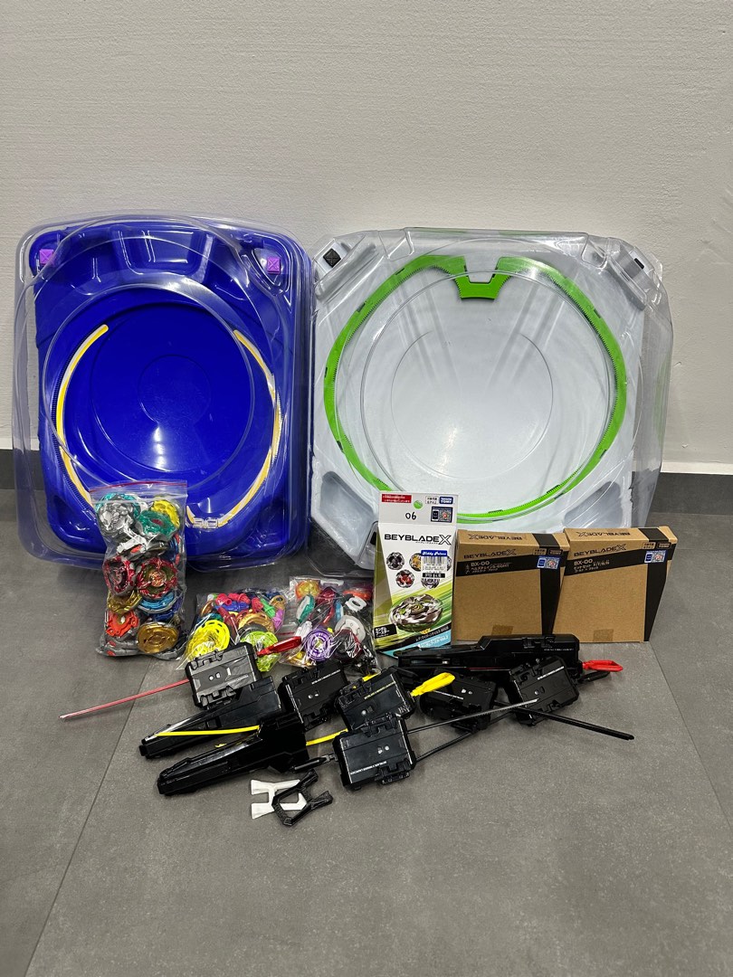 Beyblade X Set - Stadiums, Launchers, Beyblades, Hobbies & Toys, Toys ...
