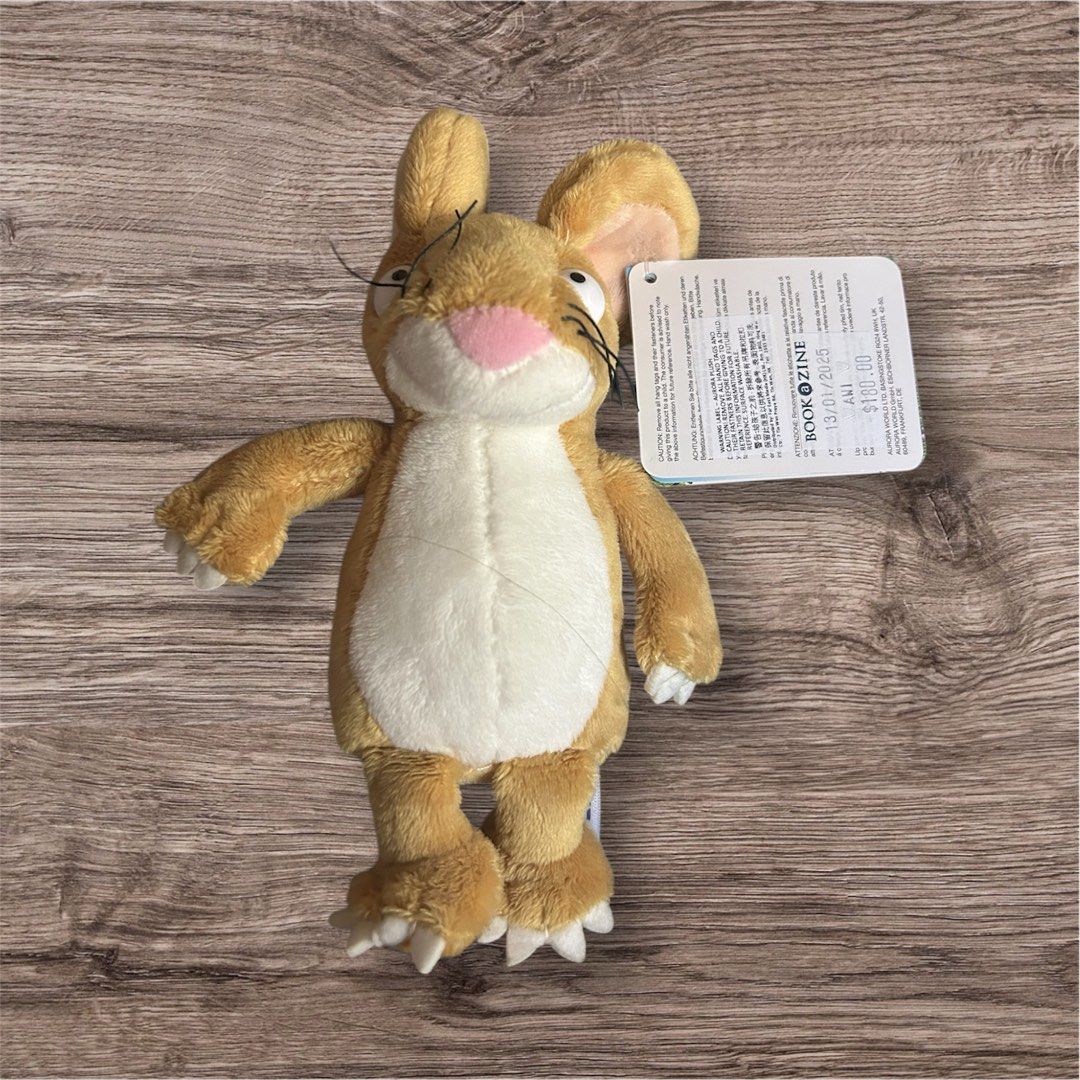 Bookazine Mouse Plush Toy, 興趣及遊戲, 玩具 & 遊戲類 - Carousell
