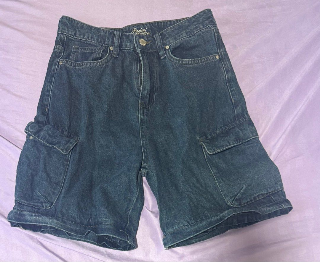 cargo jeans with zip to jorts, Women's Fashion, Bottoms, Jeans ...