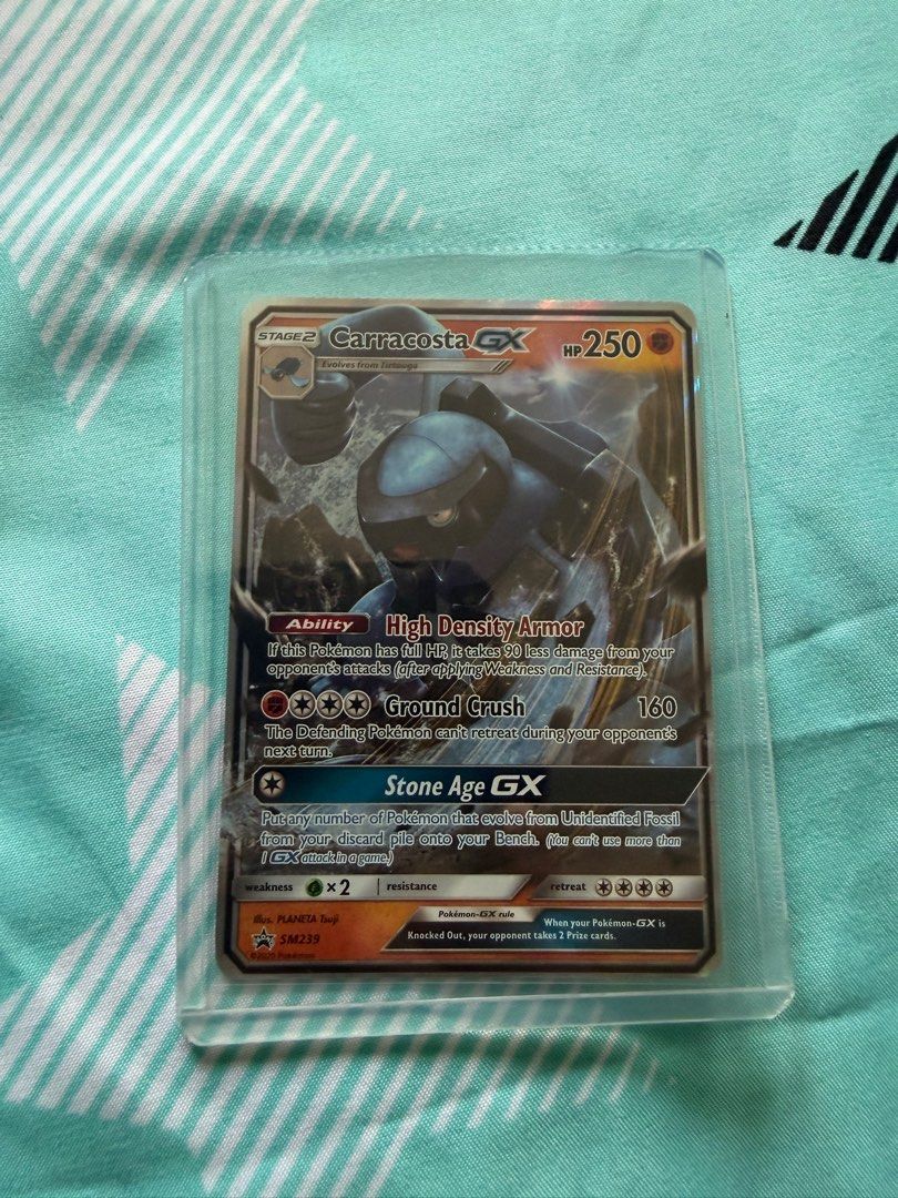 Carracosta GX SM239 Pokemon Card, Hobbies & Toys, Toys & Games on Carousell