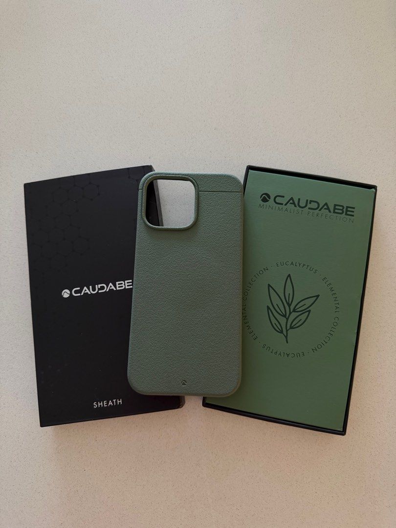 Caudabe Sheath Eucalyptus Casing for iPhone 16 Pro Max, Mobile Phones ...