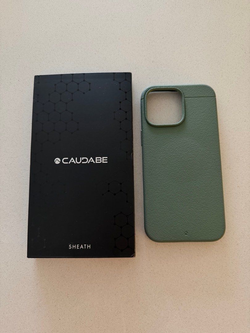 Caudabe Sheath Eucalyptus Casing for iPhone 16 Pro Max, Mobile Phones ...