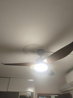 FIRE SALE! SG Safety Mark Ceiling Fan Light AA528i DC Motor 5Blade Tri ...