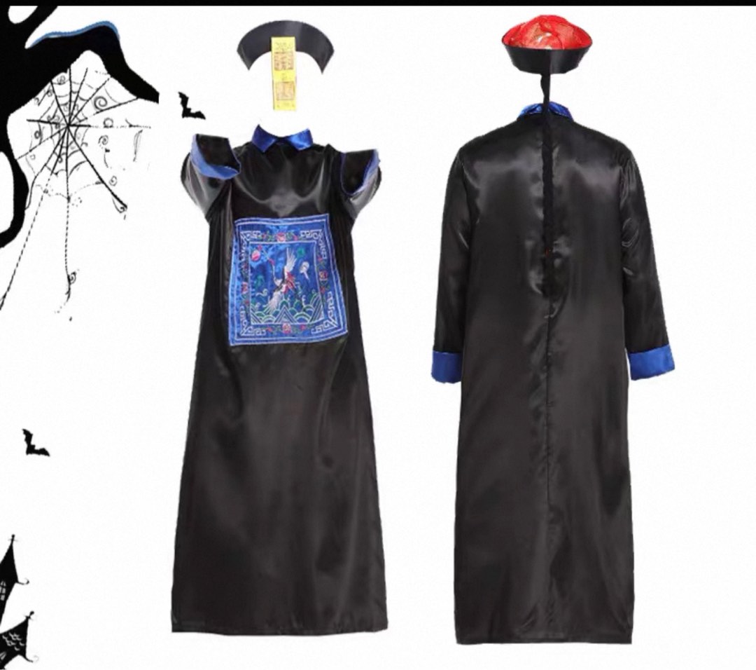 Chinese Vampire Costume - Adult & Child Sizes, Women's Fashion, Tops ...