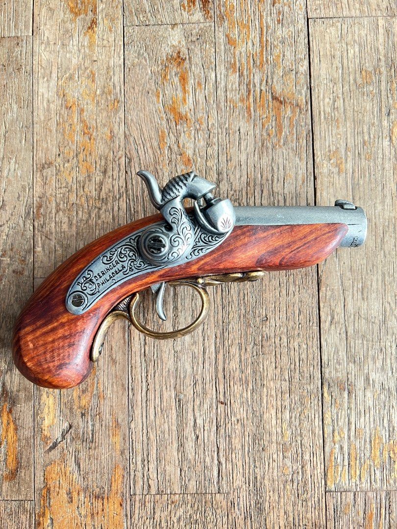 Decorative Denix Philadelphia Derringer Replica Pistol, Hobbies & Toys ...