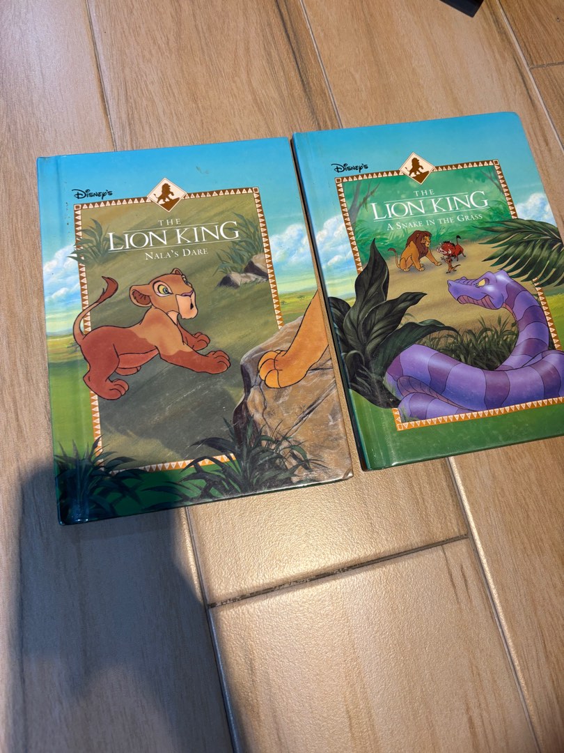 Disney's The Lion King Books - Nala's Dare & A Snake in the Grass ...