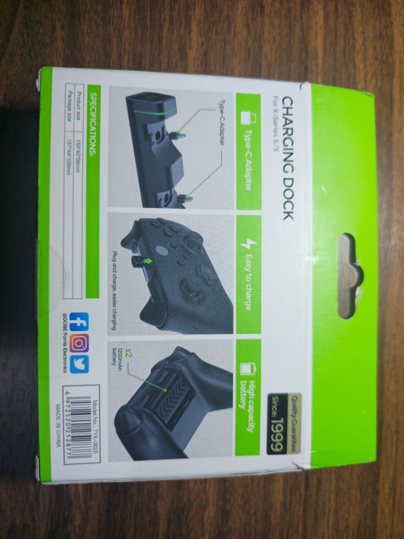 DOBE Xbox Series X/S Charging Dock, Video Gaming, Gaming Accessories ...
