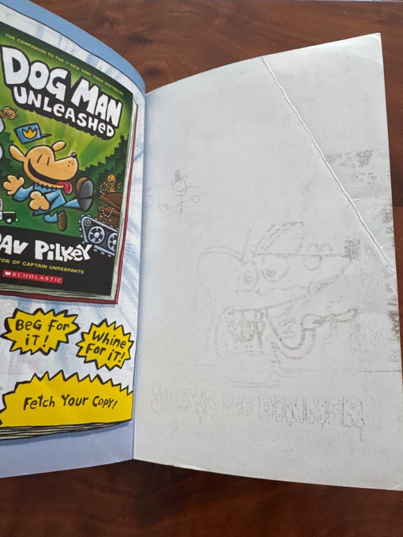Dog Man Book by Dav Pilkey - soft cover, Hobbies & Toys, Books ...