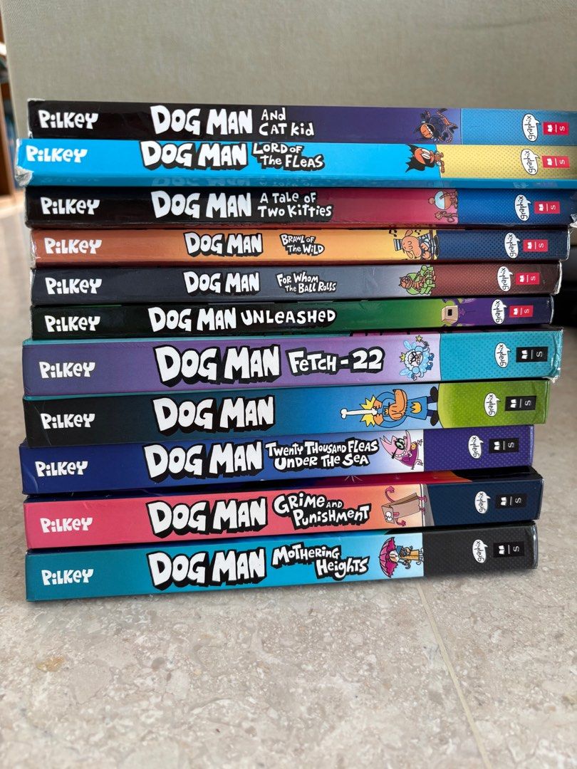 Dog Man Book Series by Dav Pilkey, Hobbies & Toys, Books & Magazines ...