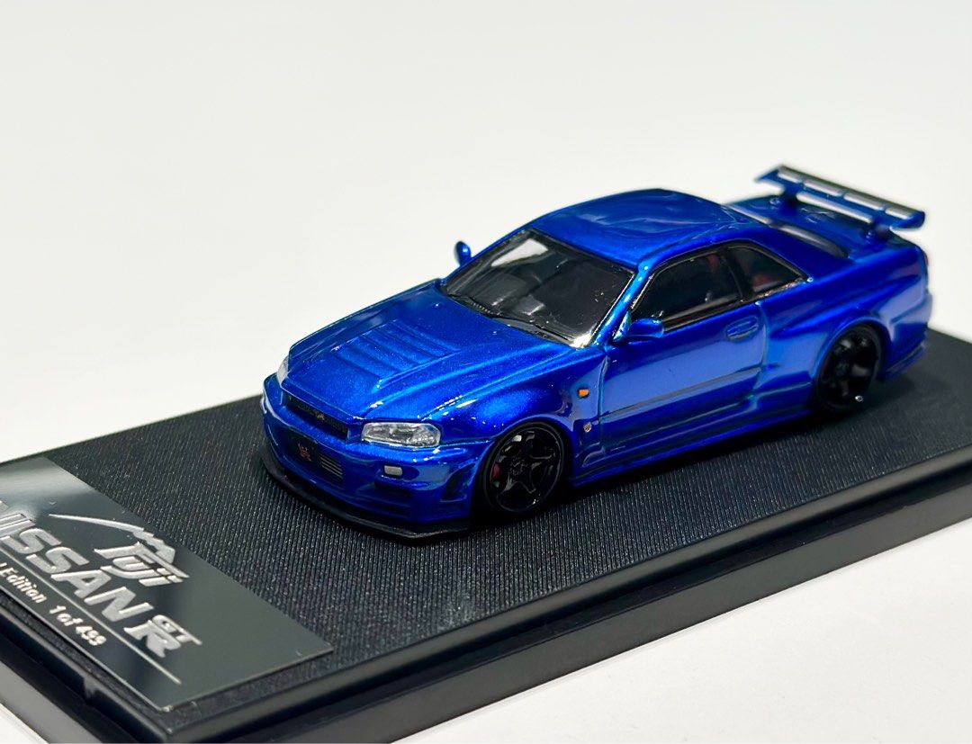 Fuji 1/64 Nissan Skyline R34 GT-R Nismo Z-Tune, Hobbies & Toys, Toys & Games on Carousell
