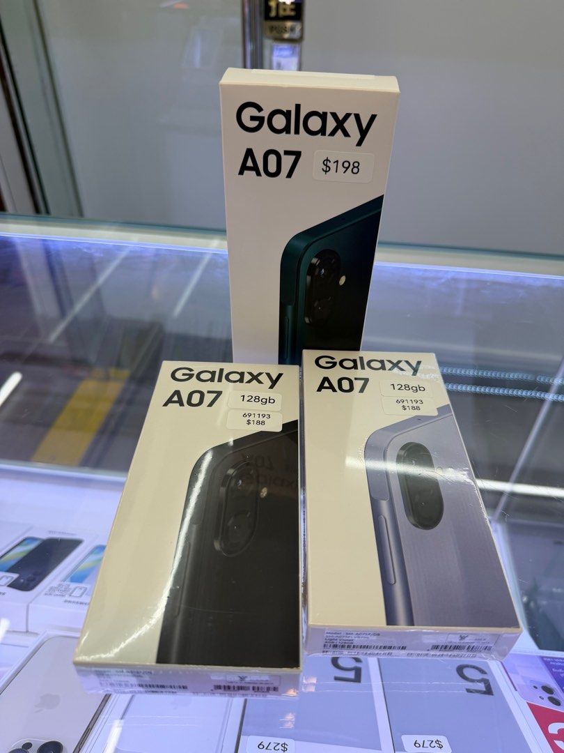 Galaxy A07 LTE 128GB Black, Mobile Phones & Gadgets, Mobile Phones ...