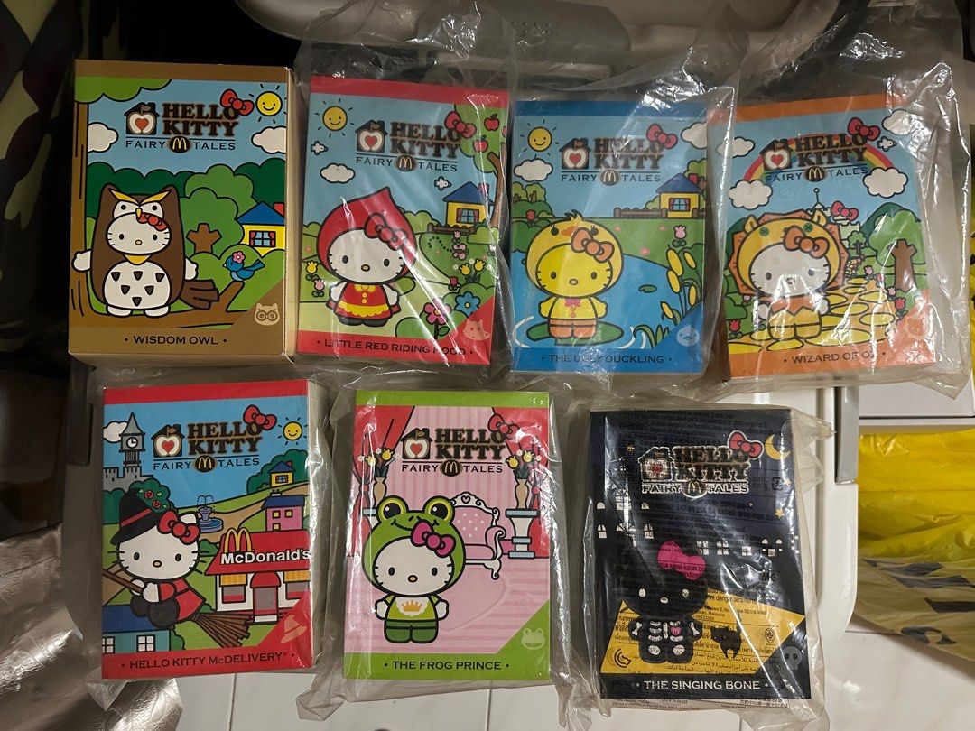 Hello Kitty Fairy Tales McDonald's Happy Meal Toys, Hobbies & Toys ...