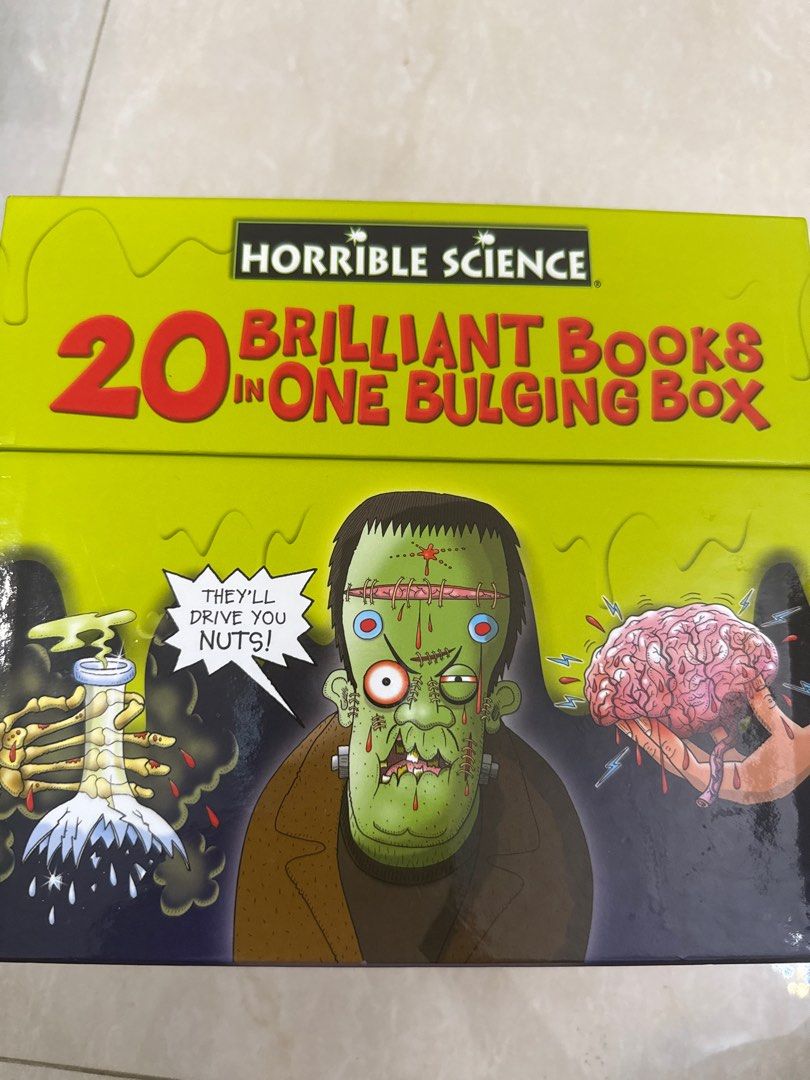 Horrible Science Bulging Box of Books - 20 Books, Hobbies & Toys, Books ...