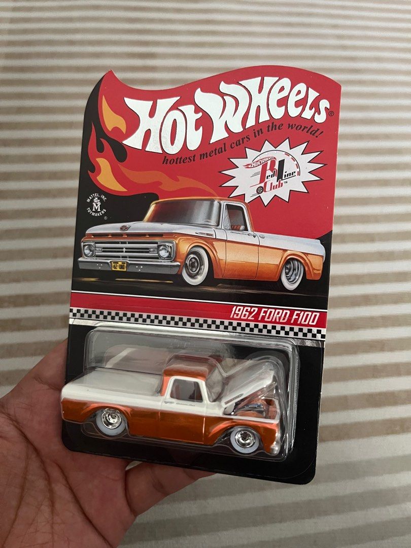 Hot Wheels RLC 1962 Ford F100, Hobbies & Toys, Toys & Games on Carousell