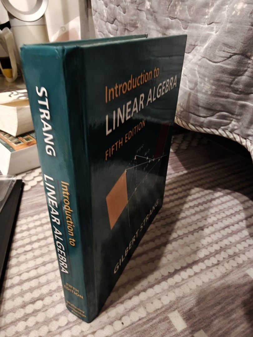 Introduction to Linear Algebra 5th Edition by Gilbert Strang, Hobbies ...