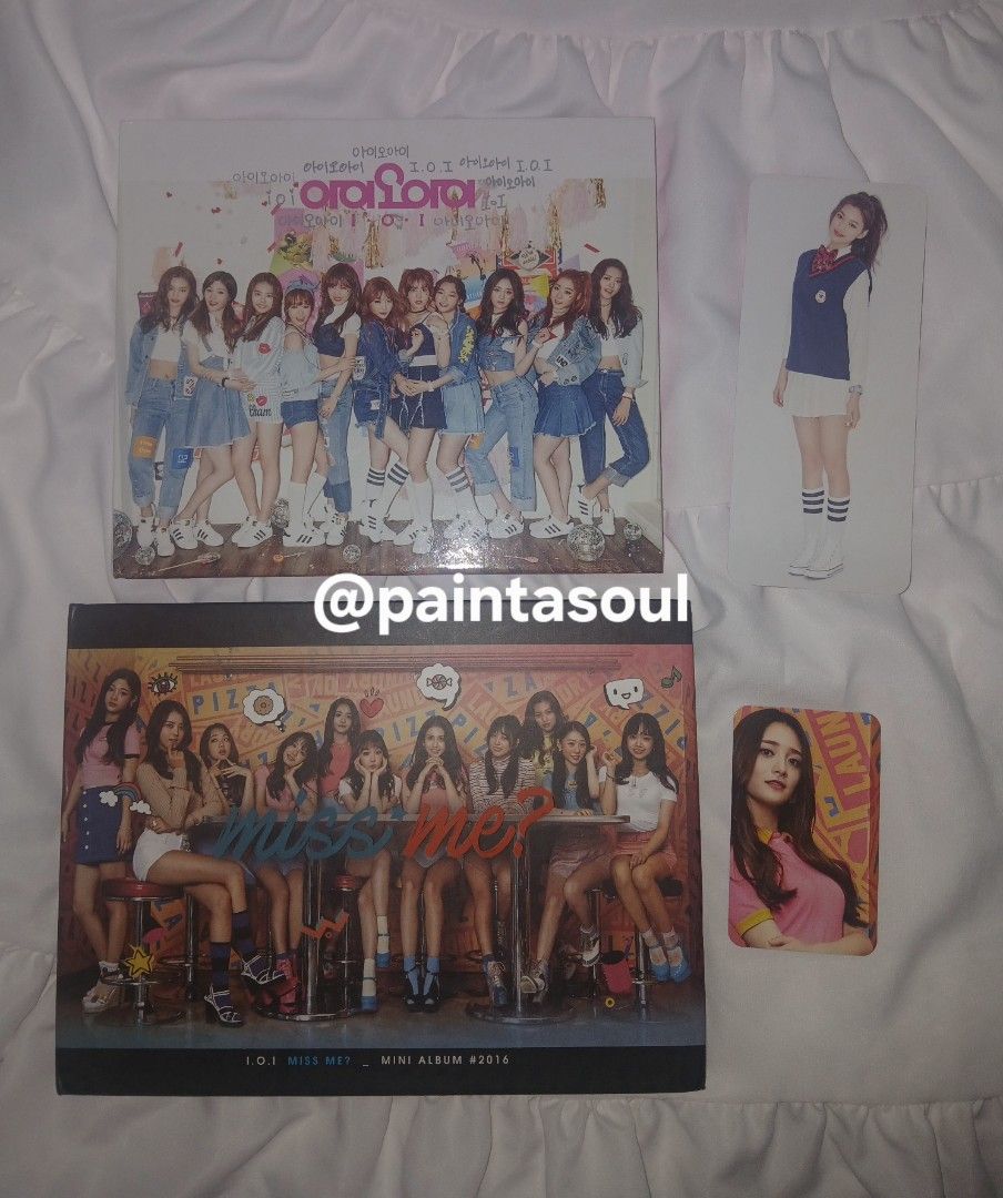 IOI CHRYSALIS & MISS ME ALBUM (unsealed), Hobbies & Toys, Collectibles ...