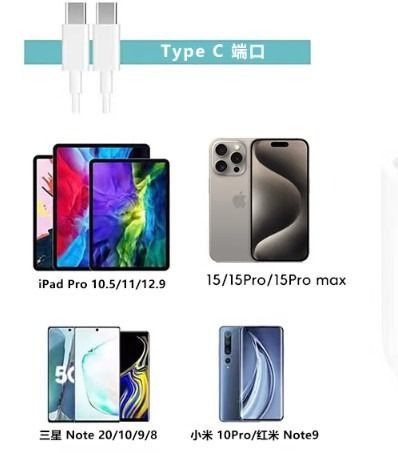 iPhone charger type c to type c, Mobile Phones & Gadgets, Mobile ...