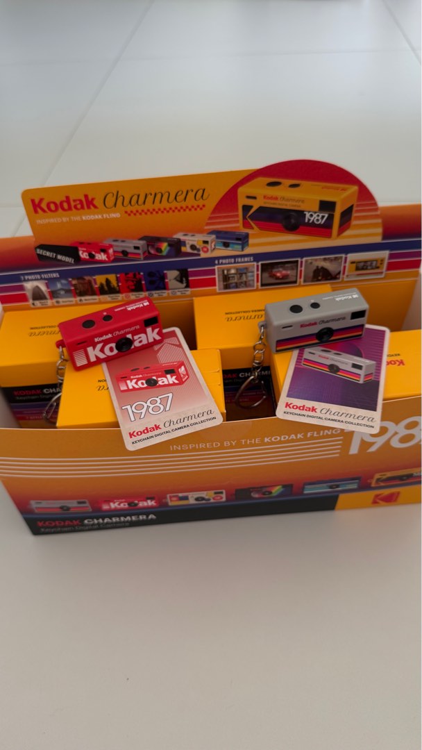 Kodak Charmera 1987 Keychain Digital Camera Collection, Photography ...