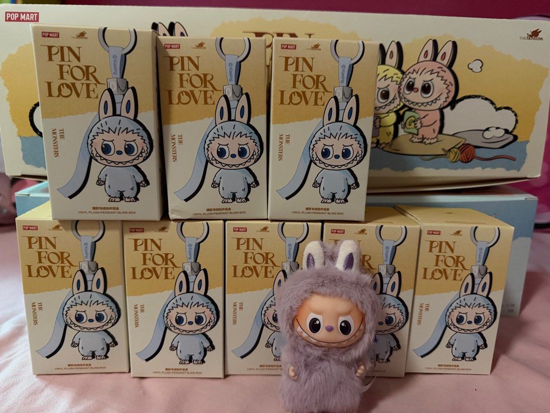 Labubu alphabet keyring, Hobbies & Toys, Toys & Games on Carousell