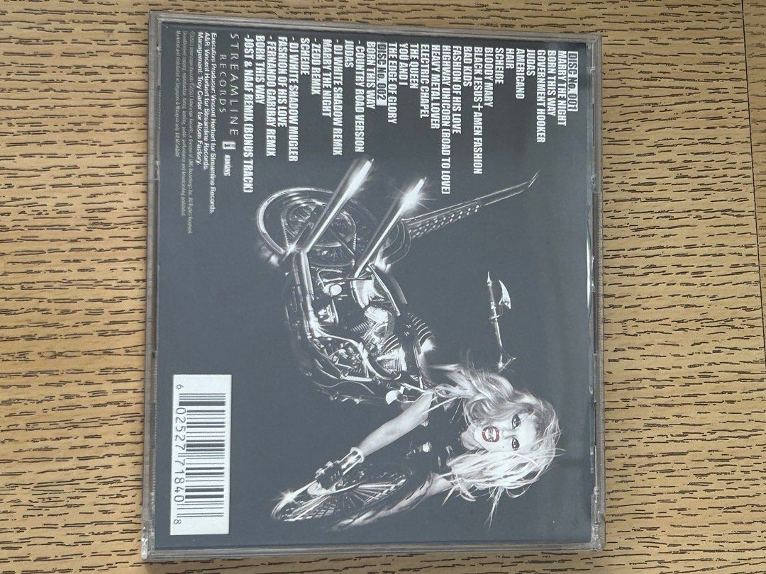 Lady Gaga - Born This Way (2-Disc), Hobbies & Toys, Music & Media, CDs ...