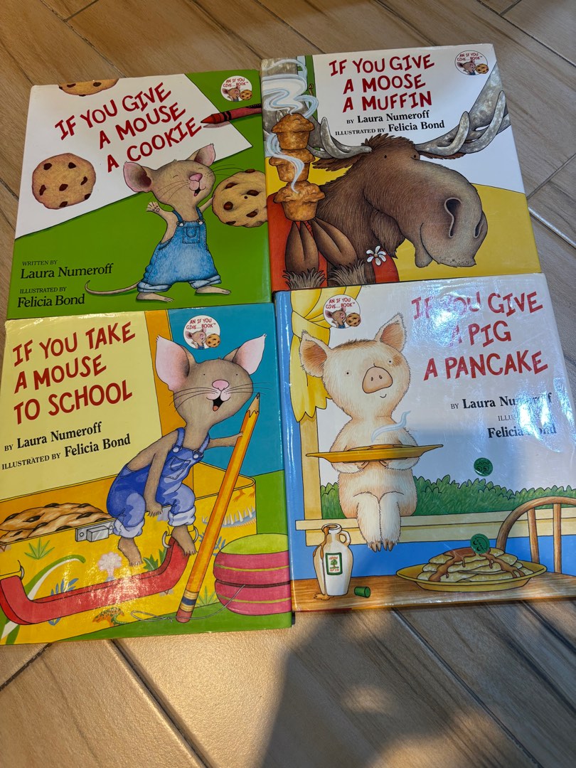 Laura Numeroff 'If You Give...' Book Set, Hobbies & Toys, Books ...