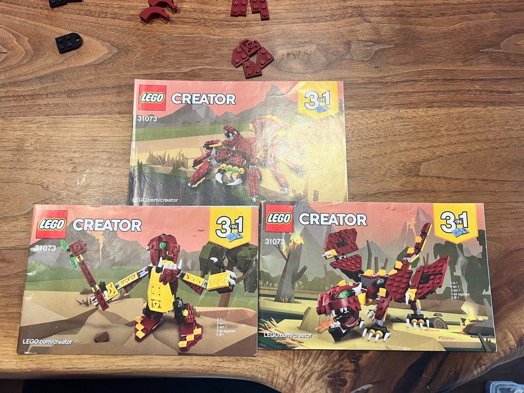 LEGO Creator 3-in-1 Set 31073, Hobbies & Toys, Toys & Games on Carousell