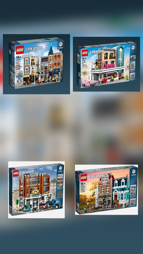 LEGO Creator Modular Buildings - Various Sets, Hobbies & Toys, Toys ...