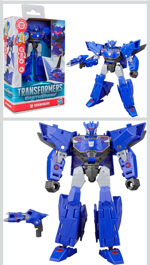 LF Earthspark Soundwave Figure, Bulletin Board, Looking For on Carousell