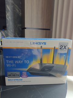 Linksys Max-Stream AC2600 Gigabit Router, Computers & Tech, Parts ...