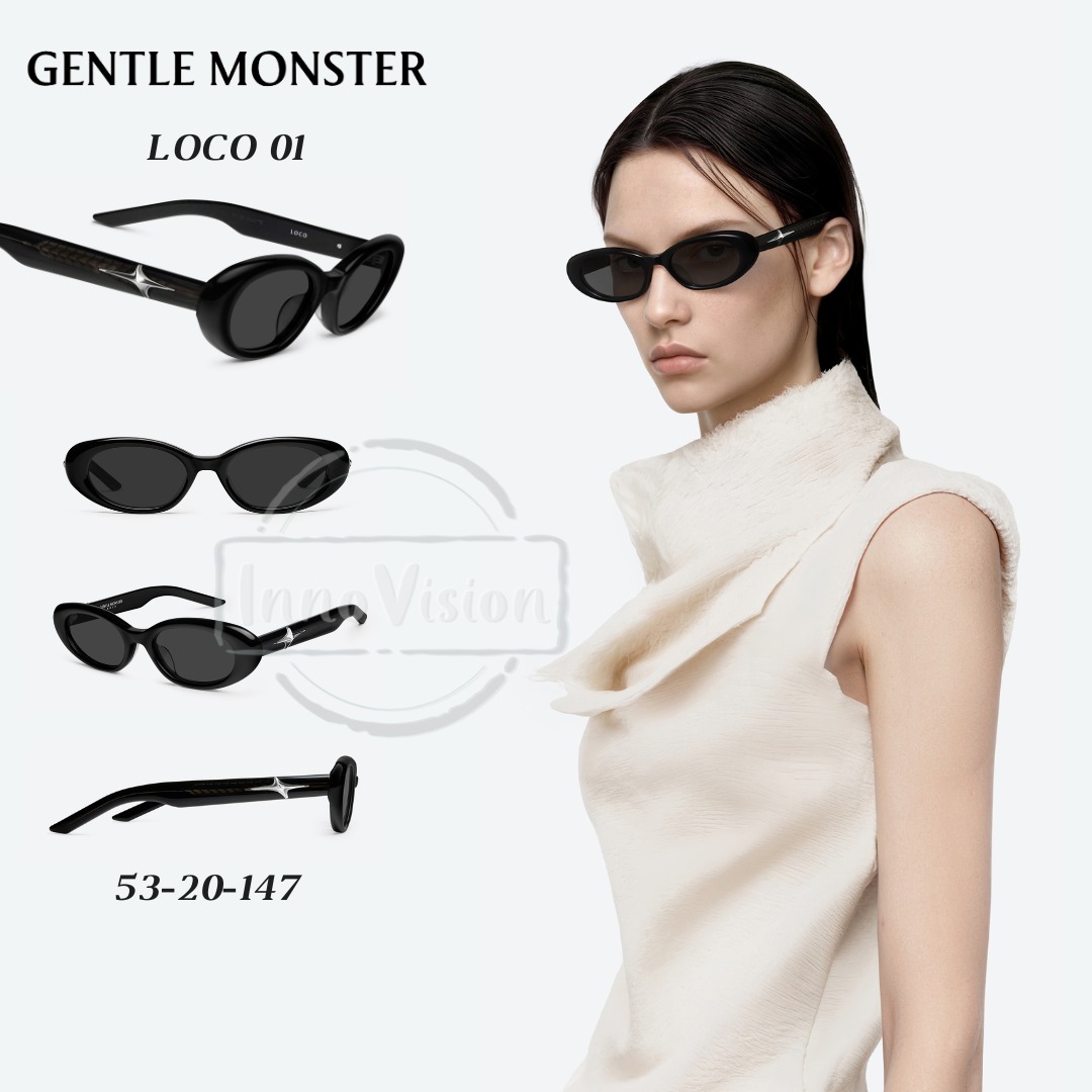 Loco 01 - Gentle Monster 2025 BOLD Collection - Oval sunglasses in ...