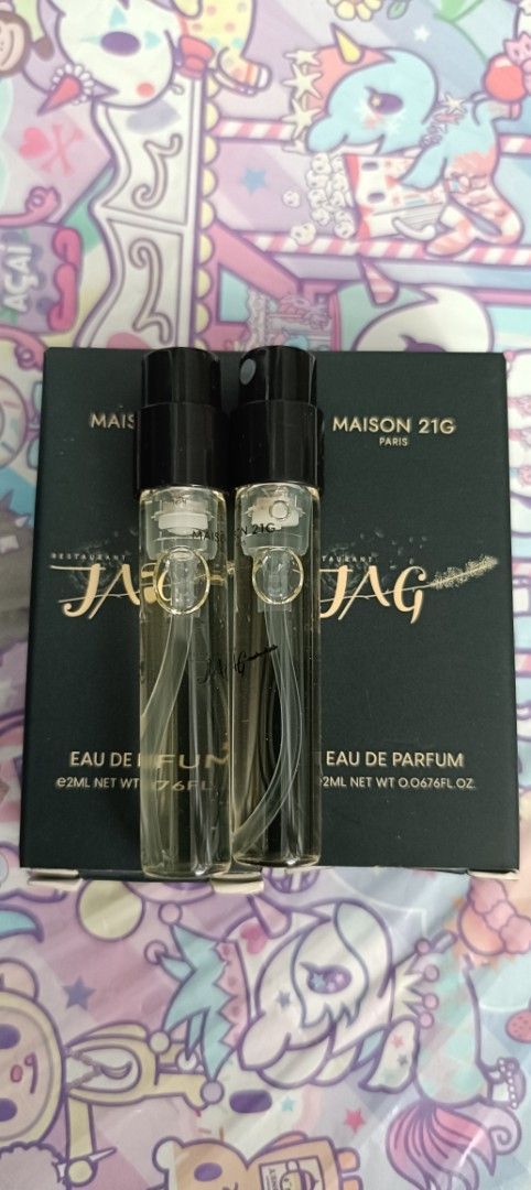 Maison 21G JAG Eau de Parfum - 2 x 2ml, Beauty & Personal Care, Fragrance & Deodorants on Carousell