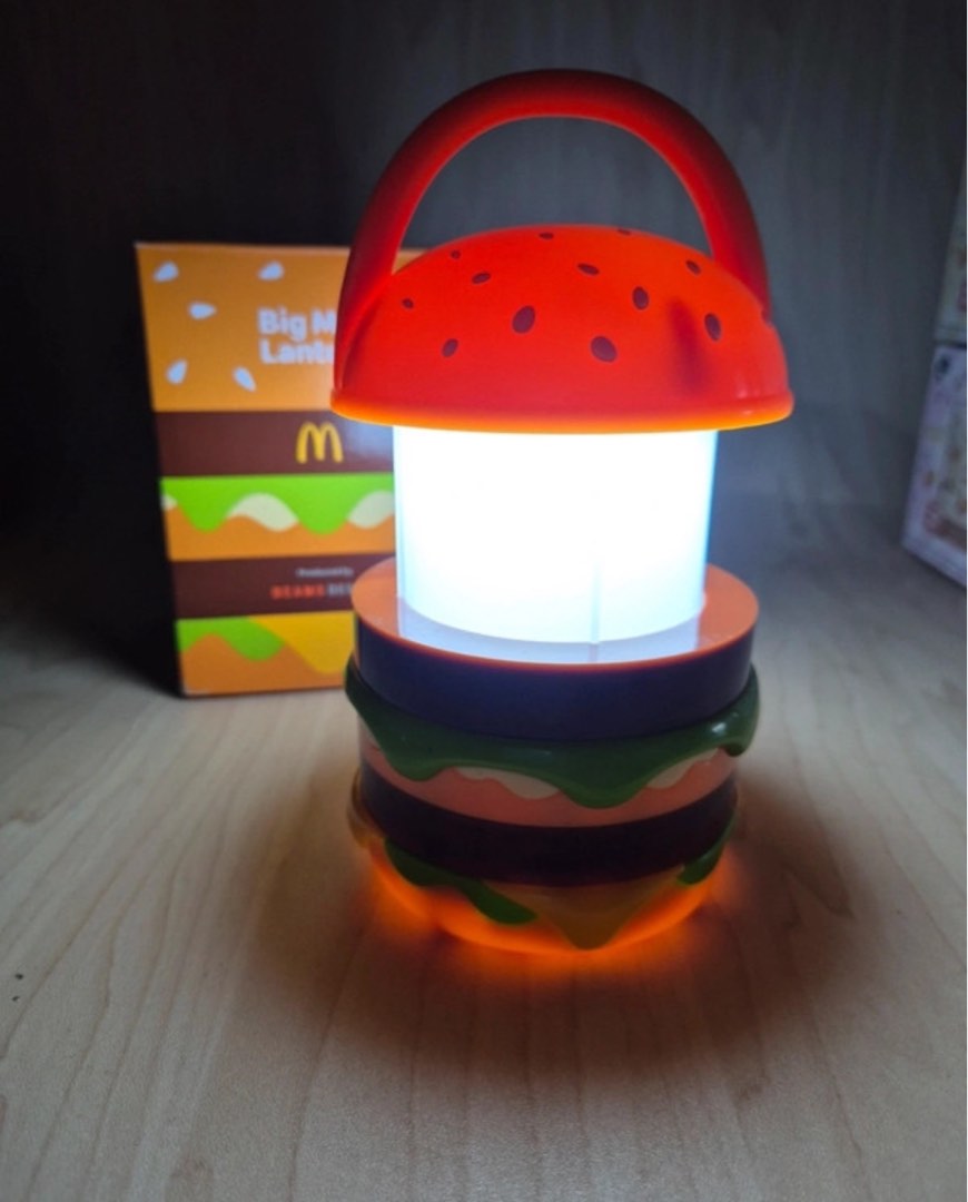 McDonald's Big Mac Lantern by BEAMS DESIGN, Hobbies & Toys, Toys & Games on Carousell
