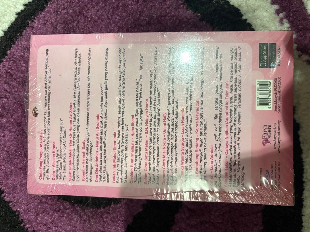 Melodi Cinta 2 - Antologi Cerpen dan Mini Novel, Hobbies & Toys, Books ...