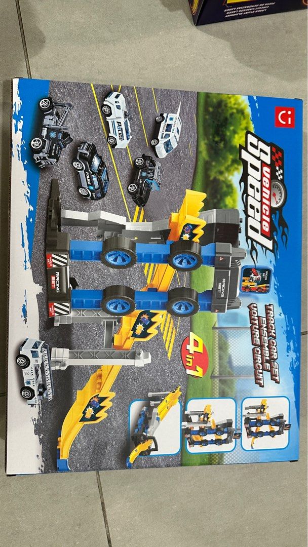 Miniso 4-in-1 Vehicle Speed Track Car Set, Hobbies & Toys, Toys & Games ...