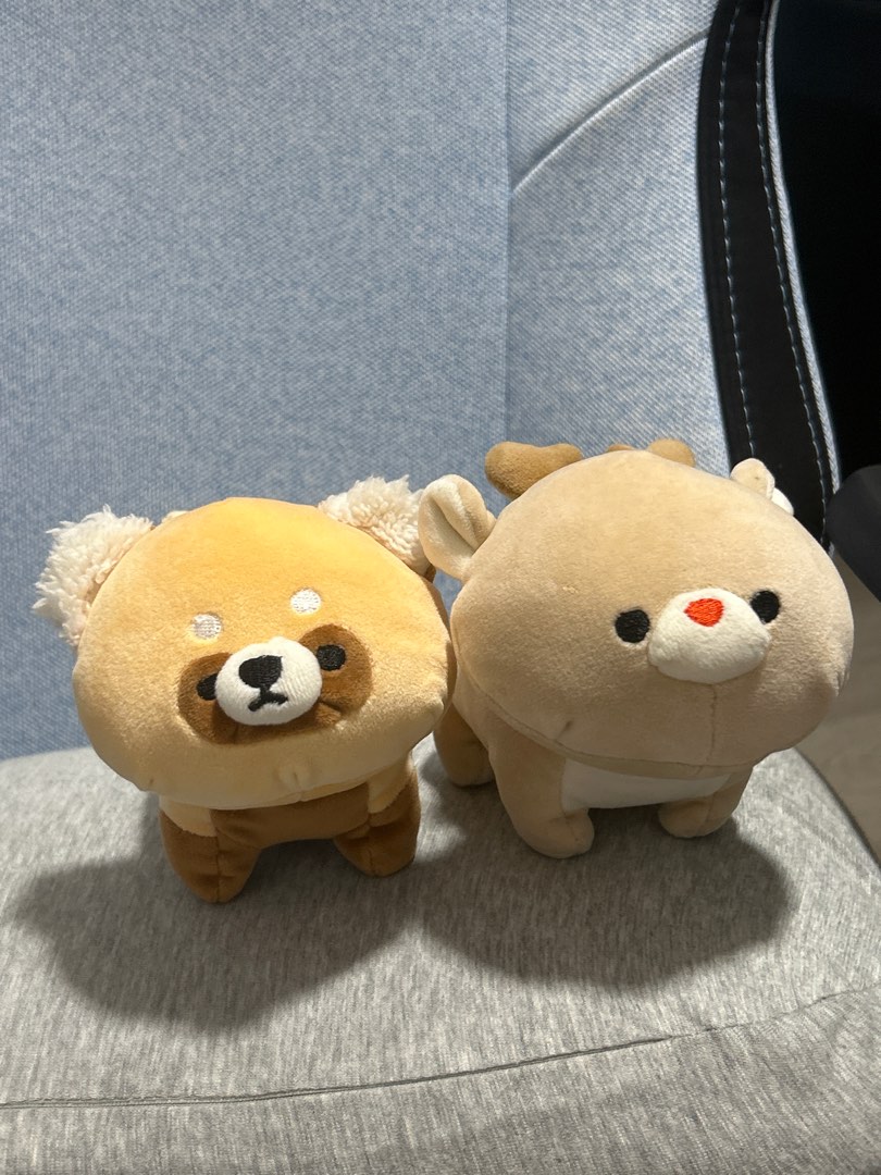 Mofmo friends reindeer and red panda plushie, Hobbies & Toys, Toys ...