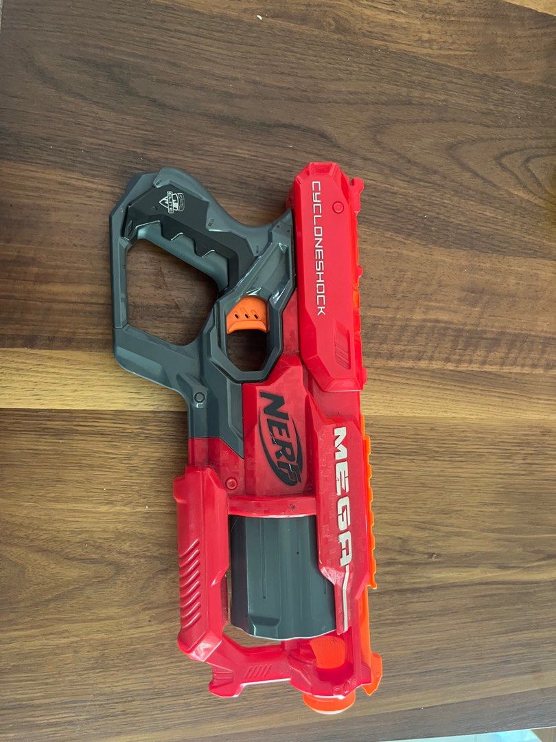 Nerf Mega CycloneShock Blaster, Hobbies & Toys, Toys & Games on Carousell