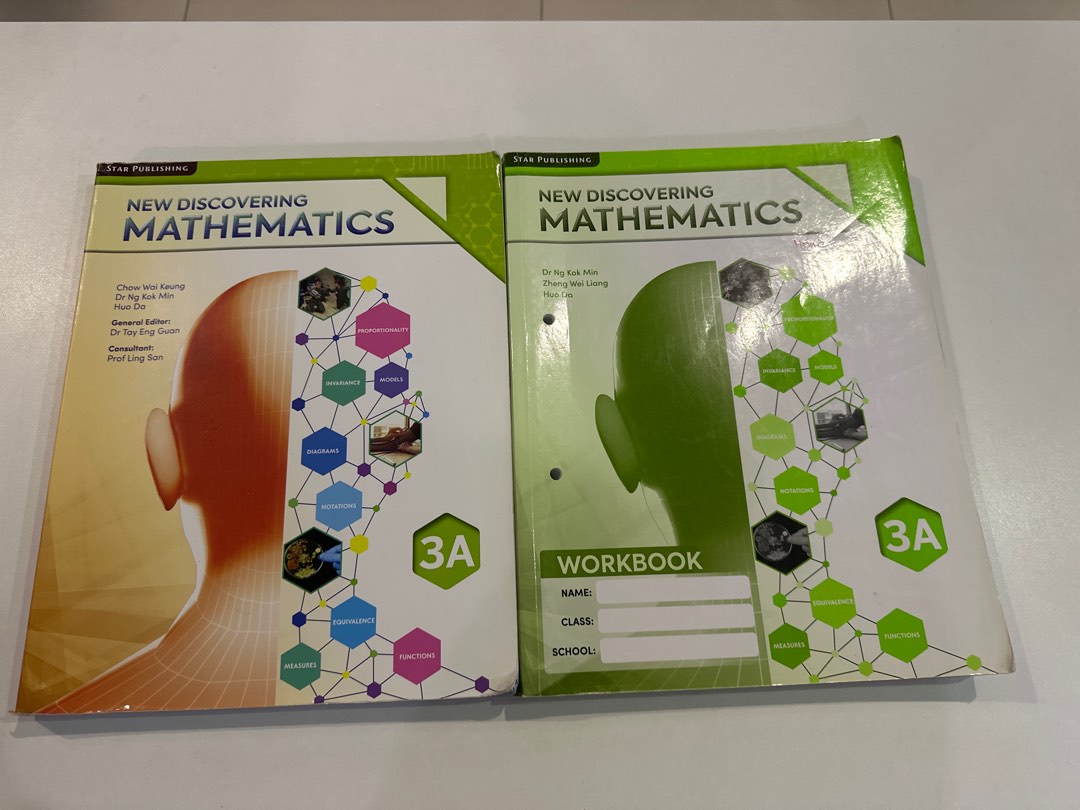 G3 New Discovering Mathematics 3A Textbook & Workbook, Hobbies & Toys ...