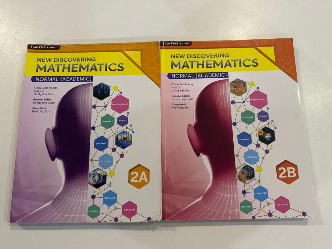 New Discovering Mathematics Normal (Academic) 2A & 2B, Hobbies & Toys ...