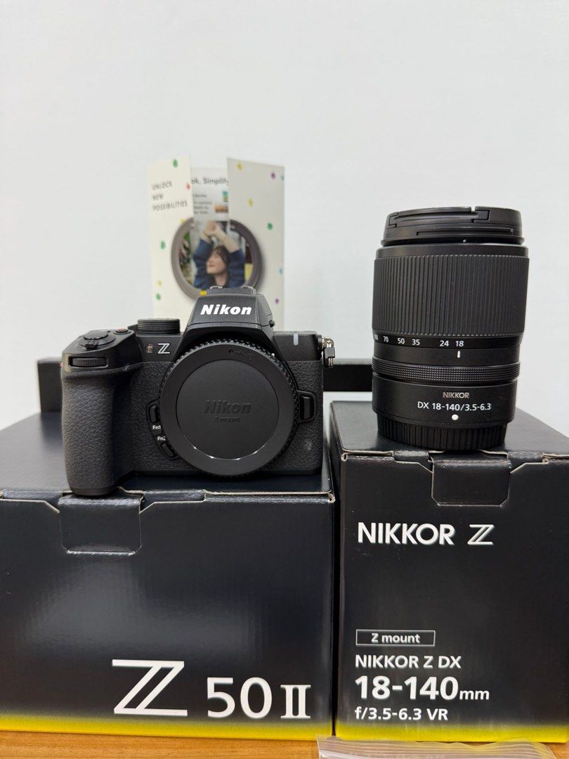 Nikon Z50 II + Z DX 18-140mm VR, Photography, Cameras on Carousell