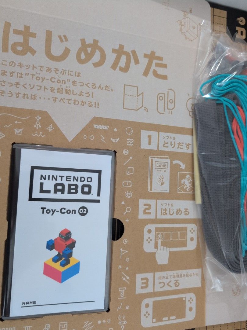 Nintendo Labo Robot Kit, Hobbies & Toys, Toys & Games on Carousell